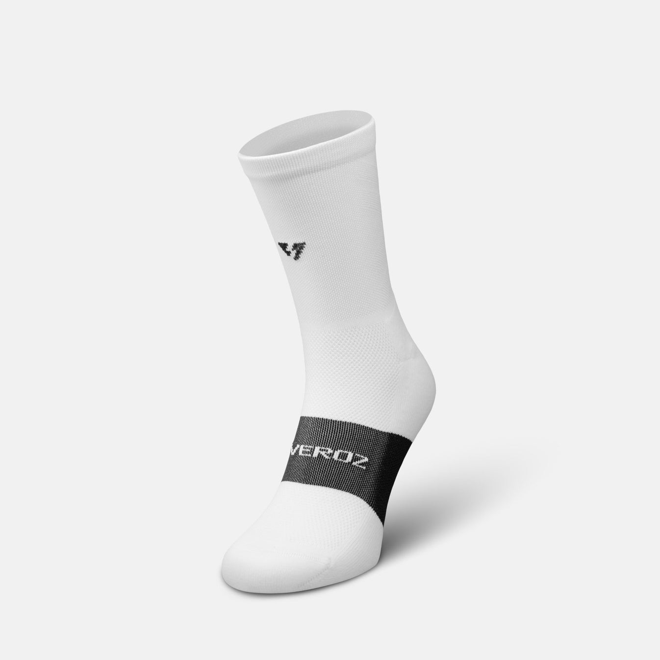 VEROZ - Calcetas Deportivas Antiampollas Erix Blancas Cortas