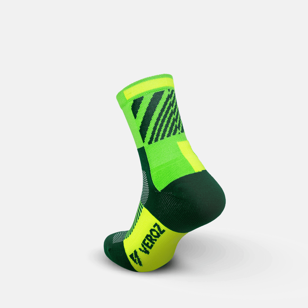 VEROZ - Calcetas Deportivas Antiampollas Orión Verdes